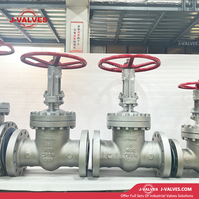 API 603 Stainless Steel 8" 400LB CF8M Flanged Gate Valve from China ...