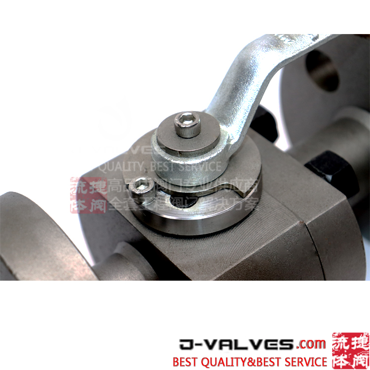 2piece Forged Steel RTJ Flange Ball Valve from China manufacturer ...